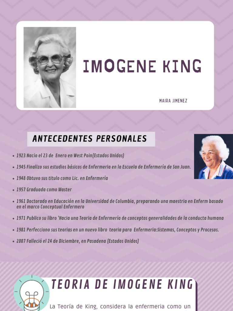 Imogene King | PDF | Enfermería | Sicología