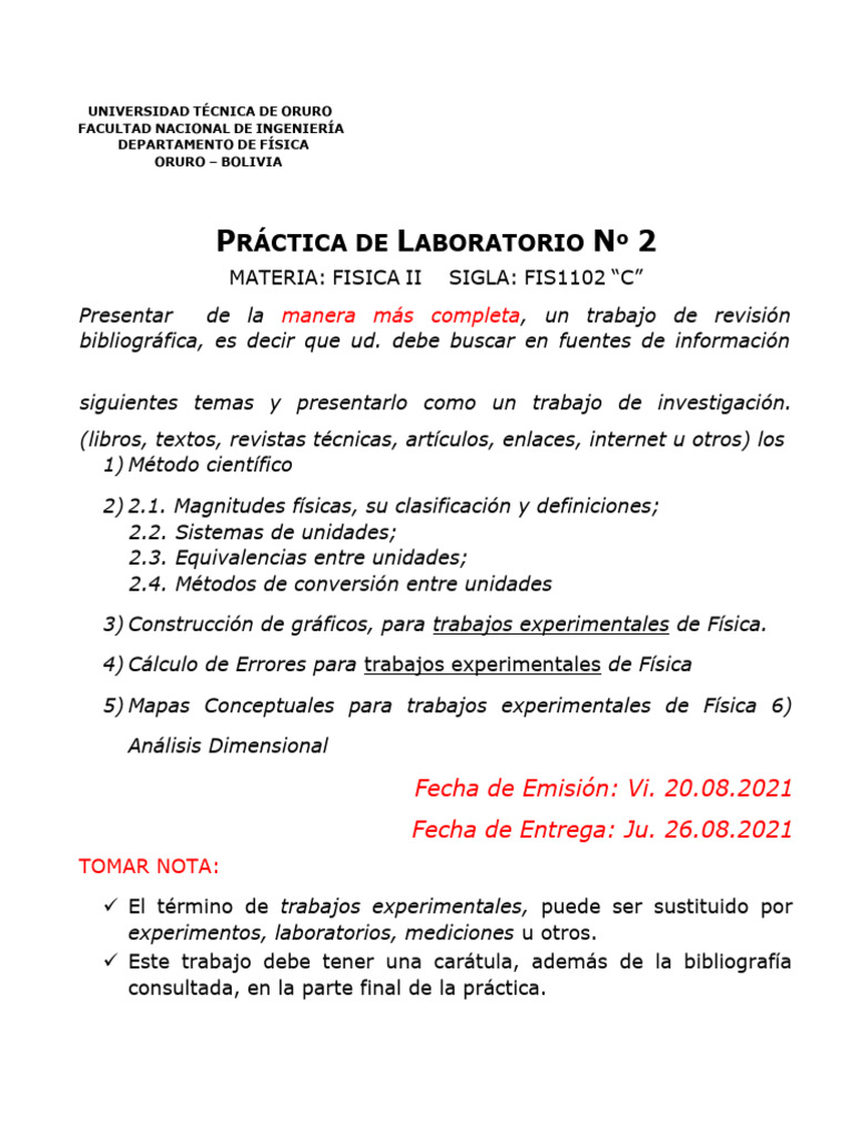 Práctica de Laboratorio N°2 | PDF