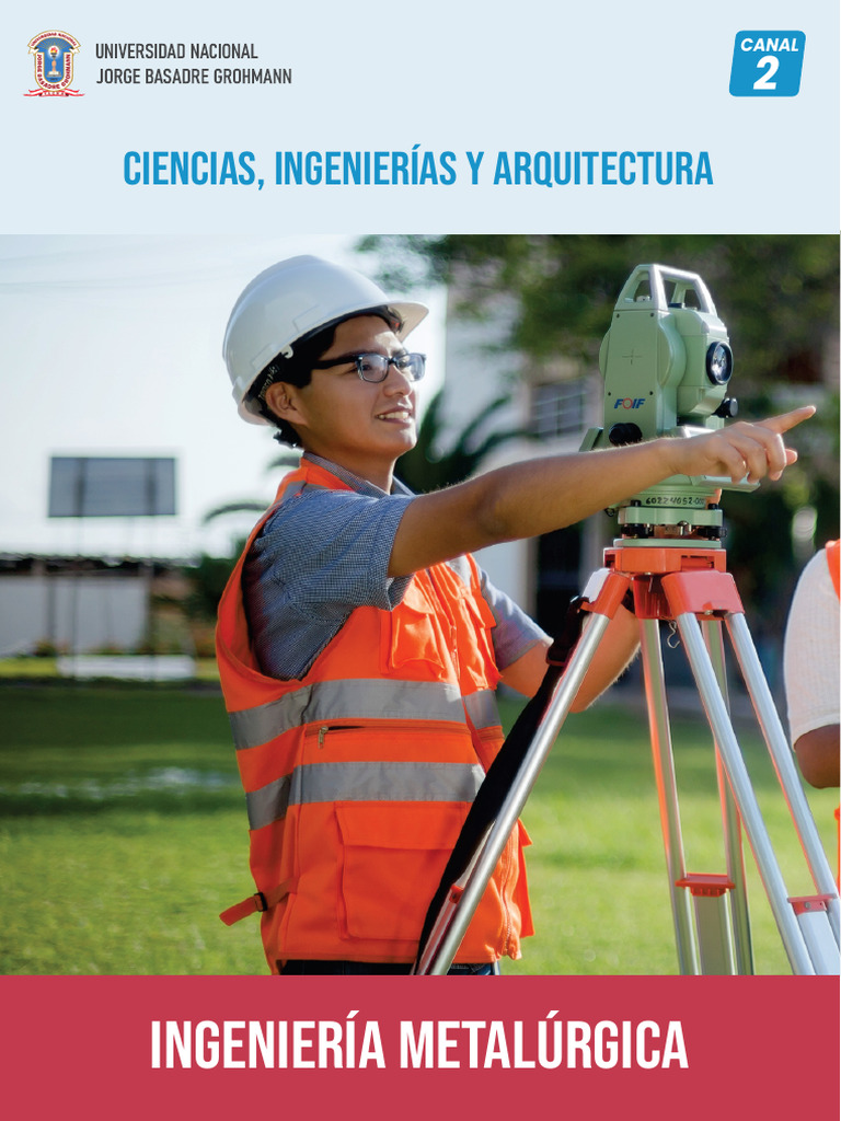Brochure - Ingeniería Metalúrgica | PDF | Metalurgia | Ingeniería
