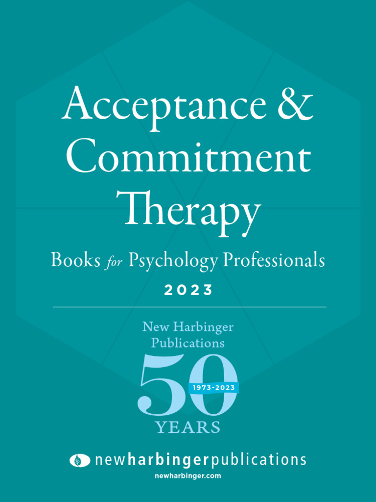 ACT Books for Therapists 2023 | PDF | Psychotherapy | Mindfulness