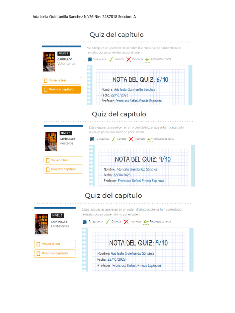 Lo Que El Fuego No Quema - 2TA | PDF