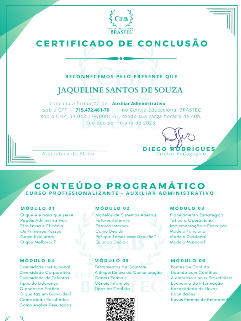 Certifica Do | PDF