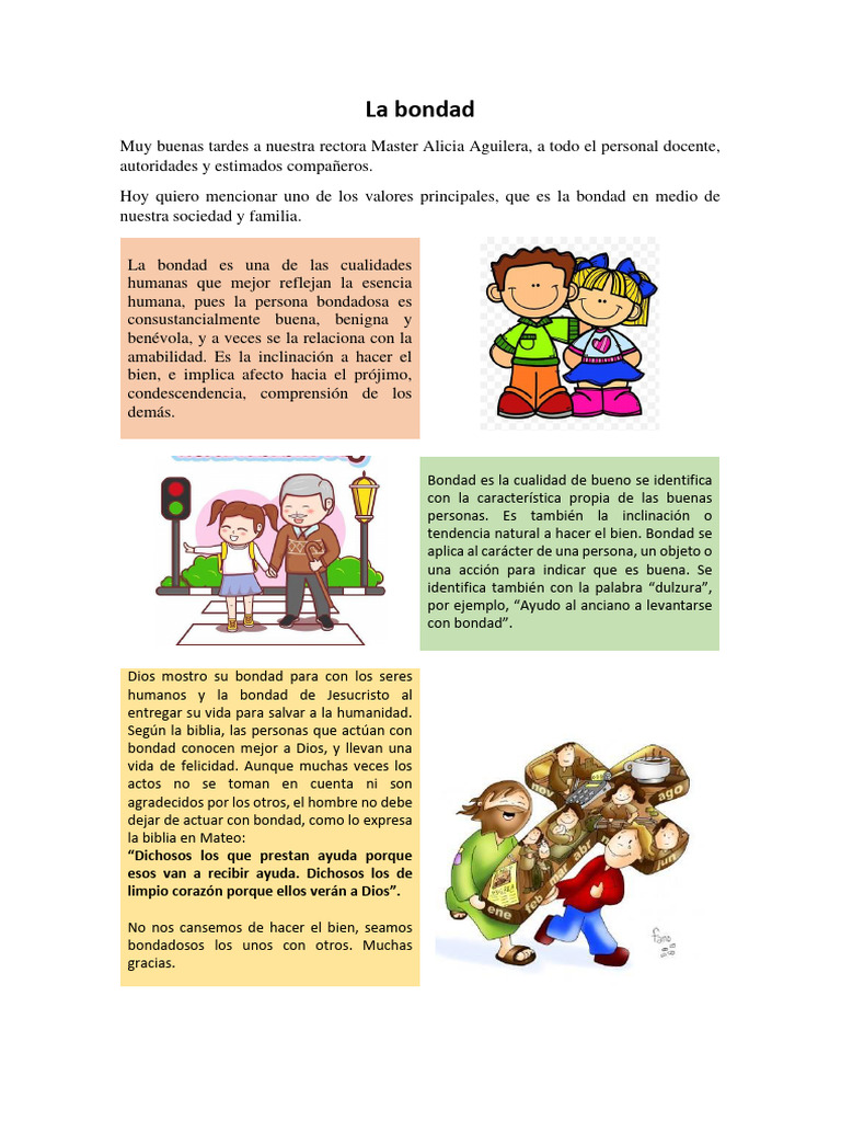 La Bondad Samuel Olvera | PDF