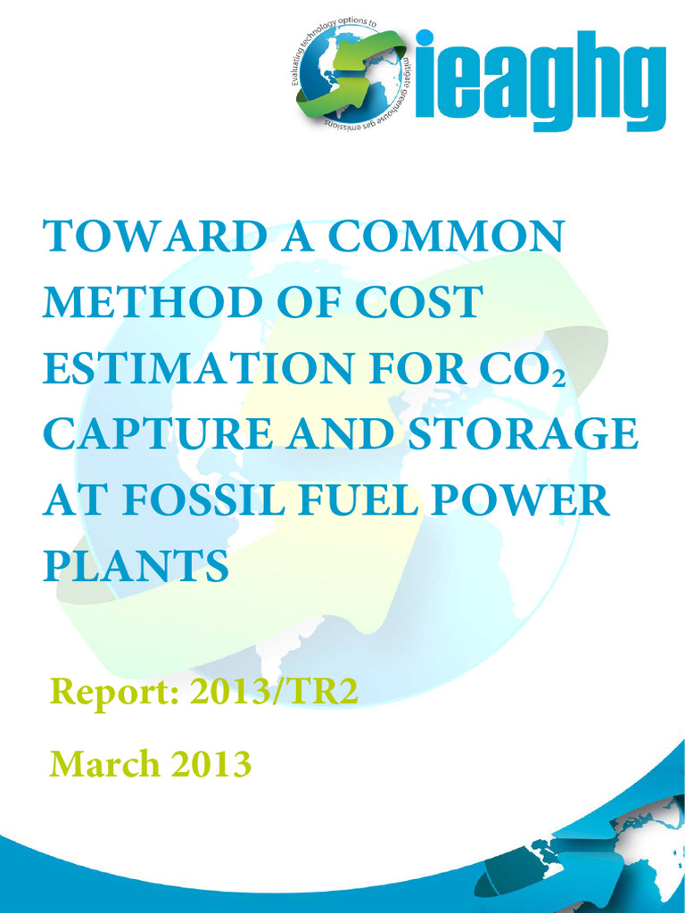 2013-TR2 Towards A Common Method of Cost Estimating For CCS On Fossil ...