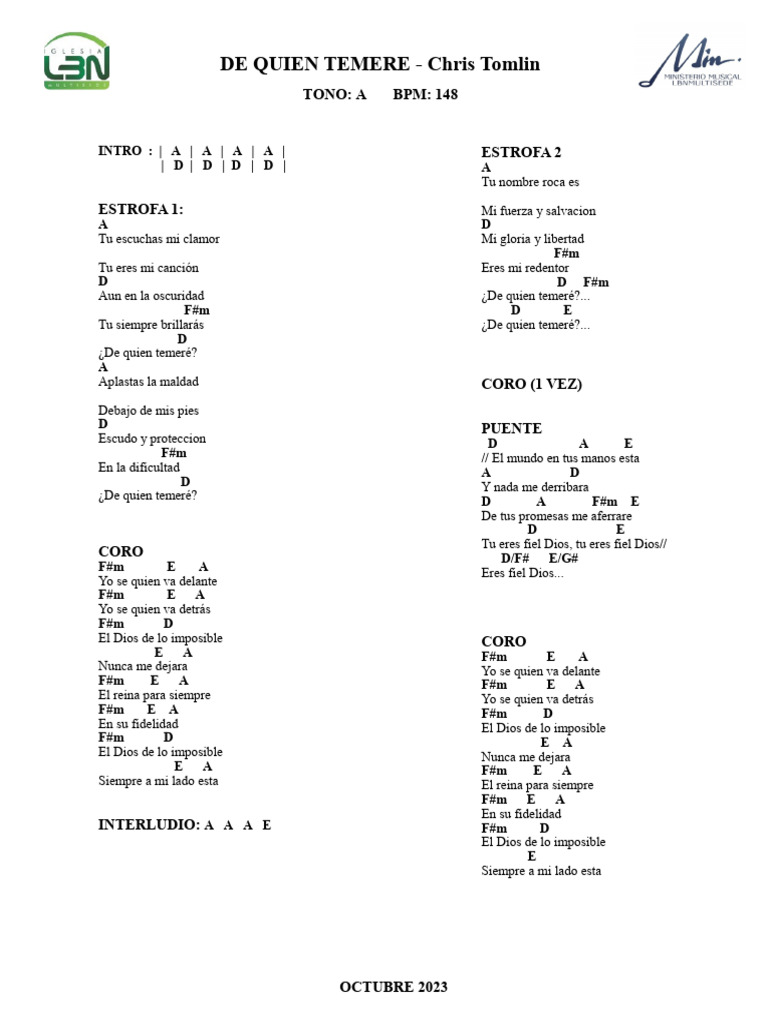 De Quien Temere | PDF