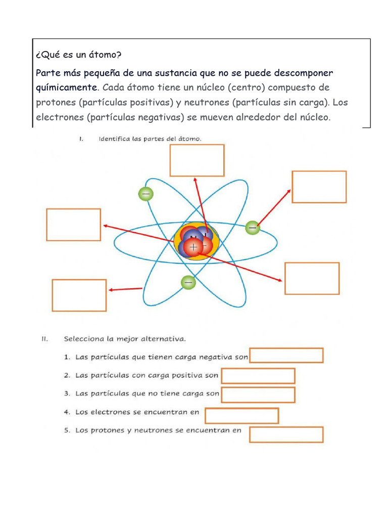 Estructura Del Atomo | PDF