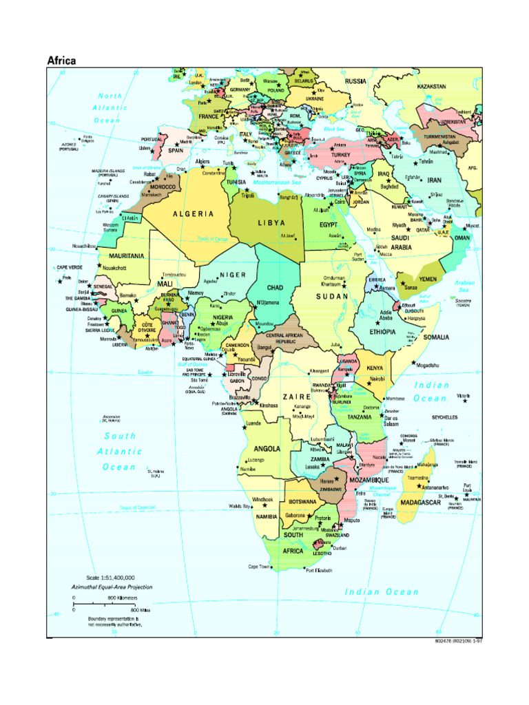 Map of Africa | PDF