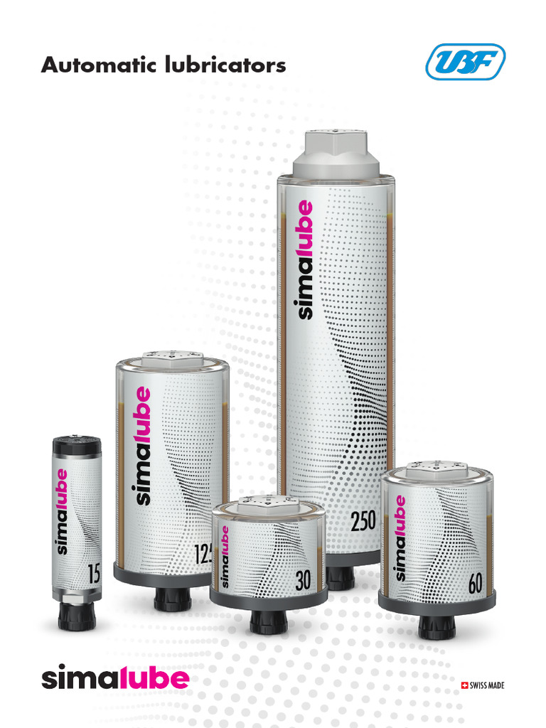 Simalube Brochure Edited 120623 (Eng) | PDF | Bearing (Mechanical ...