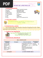 3°-4°-5° Sesión de Aprendizaje 1-Sem.1-El Peru Lee | PDF