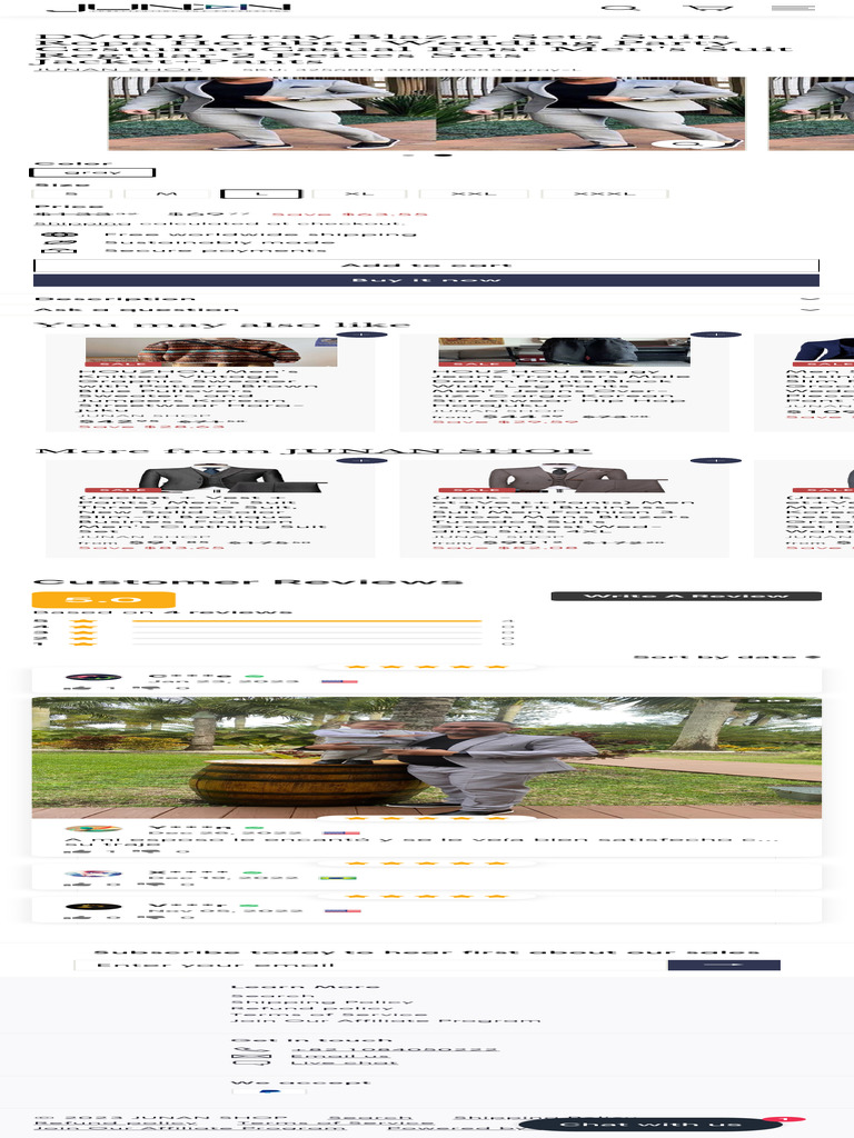 DV009 Gray Blazer Sets Suits Ropa Hombre Wedding Party Costume Casual - JUNAN SHOP | PDF ...