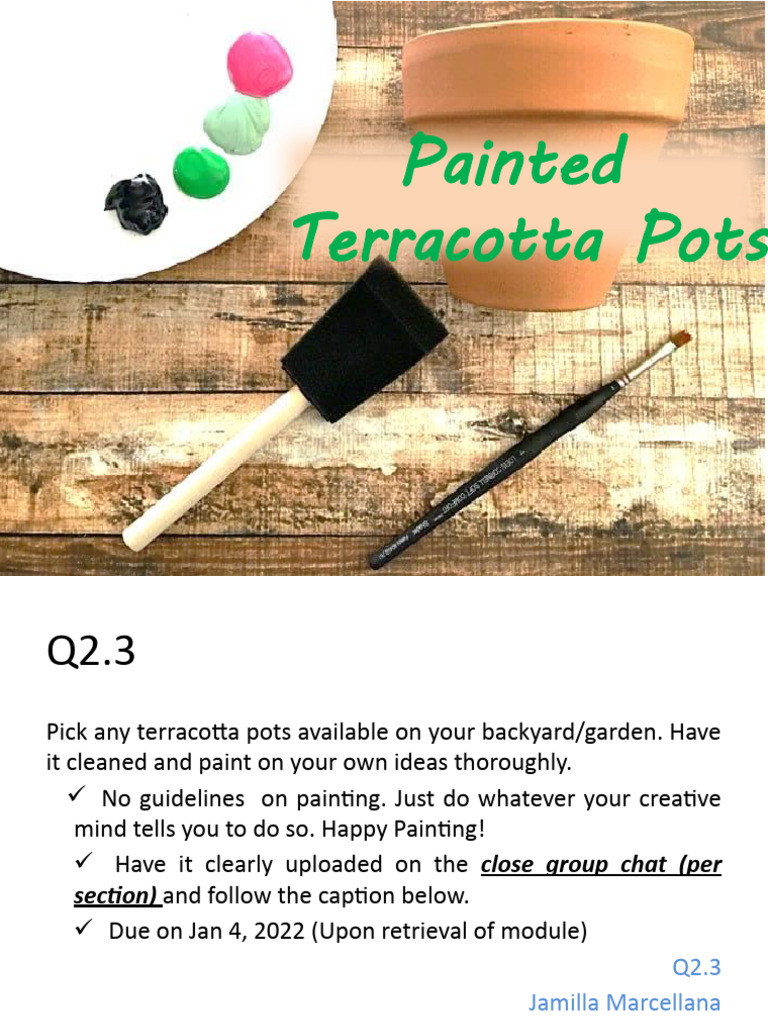 TerraCotta Pots | PDF