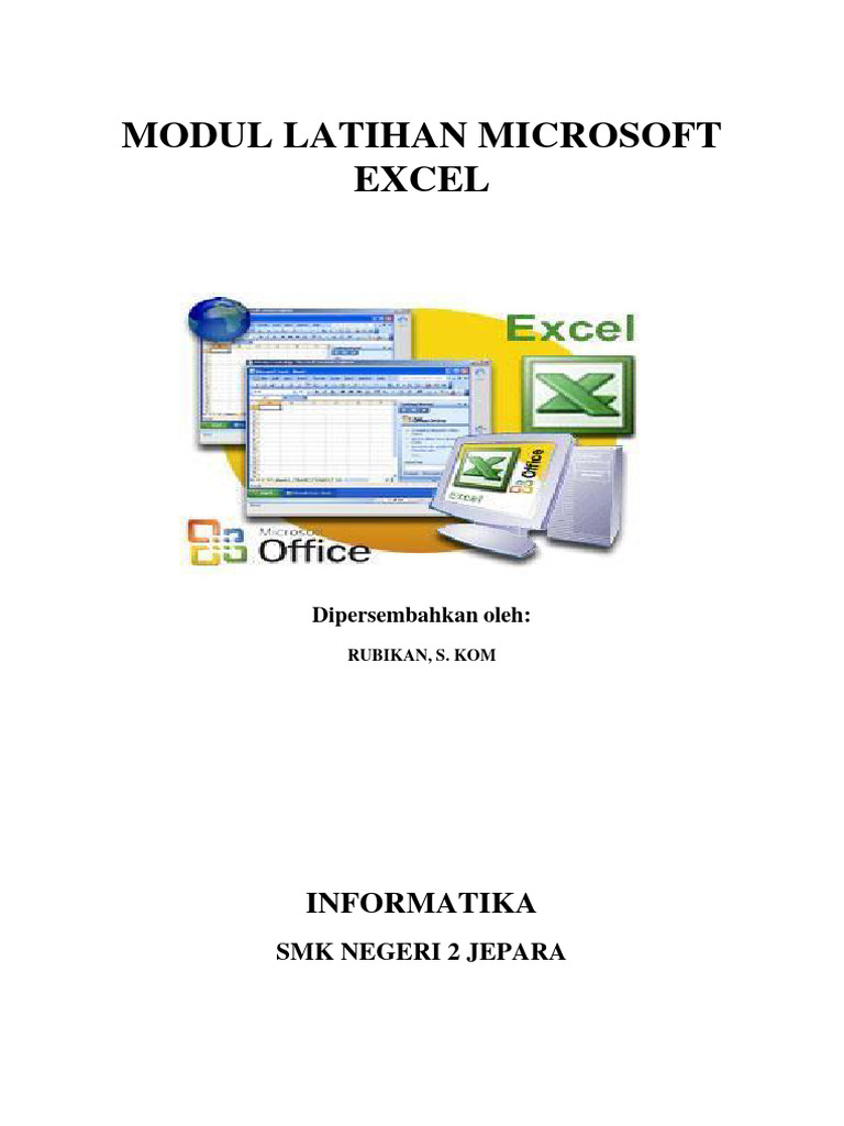 Modul Excel untuk Siswa SMK | PDF | Komputer