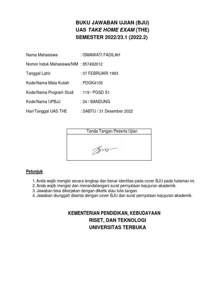 The - Ismawati Fadilah - 857492012 | PDF