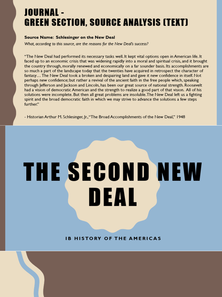 New Deal Success and Criticism Analysis | PDF | New Deal | Franklin D ...