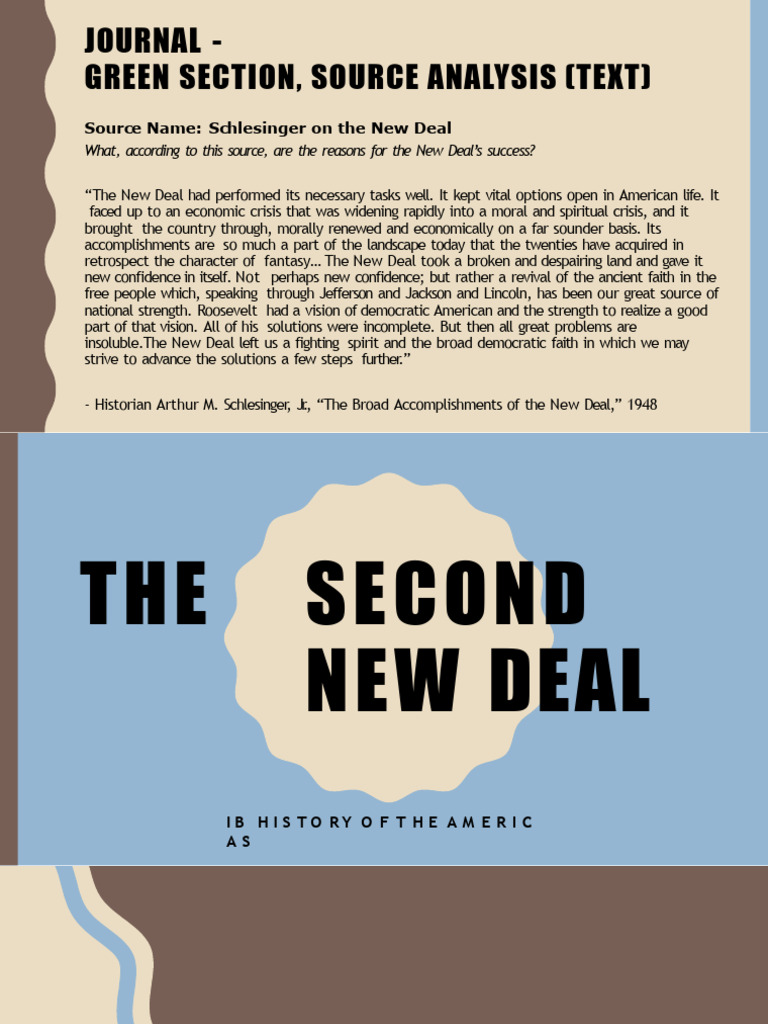 New Deal Success and Criticisms | PDF | New Deal | Franklin D. Roosevelt