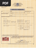 BIR Certificate (Form 2303) | PDF | Taxes | Economies