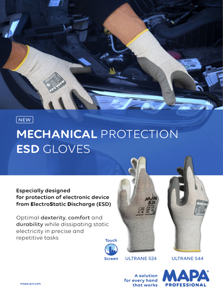 MAPA CommercialBrochure Ultrane 544 Us en | PDF | Electrostatic Discharge | Electrostatics