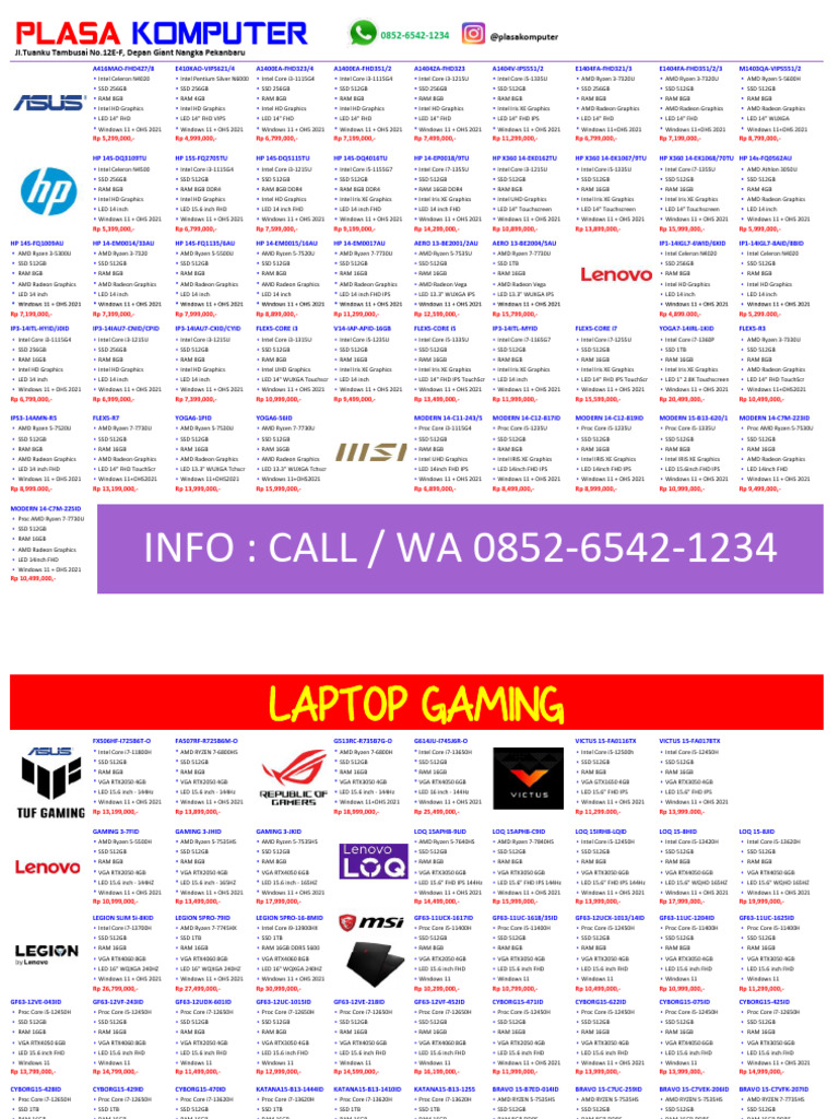 2023 Plasa Nov V1 | PDF | Intel | Product Introductions