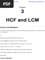 Easy Steps to Find HCF and LCM | PDF | Teaching Methods & Materials