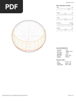 3D Sun Path Diagram Overview | PDF | Geographical Technology | Cartography