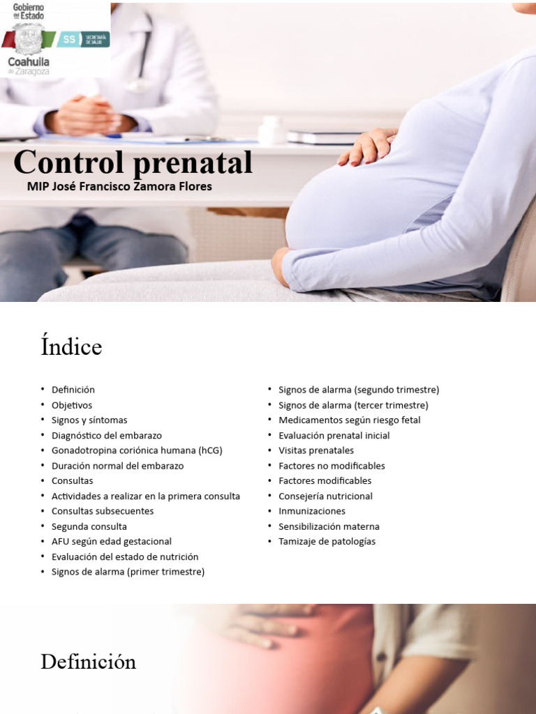 Control Prenatal HGT | PDF | El embarazo | Parto