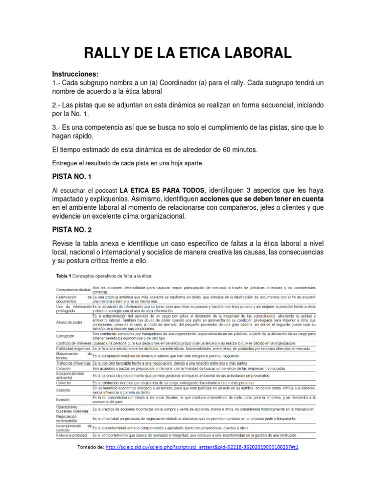 Rally Etica Laboral v8 | PDF | Business | Bancos