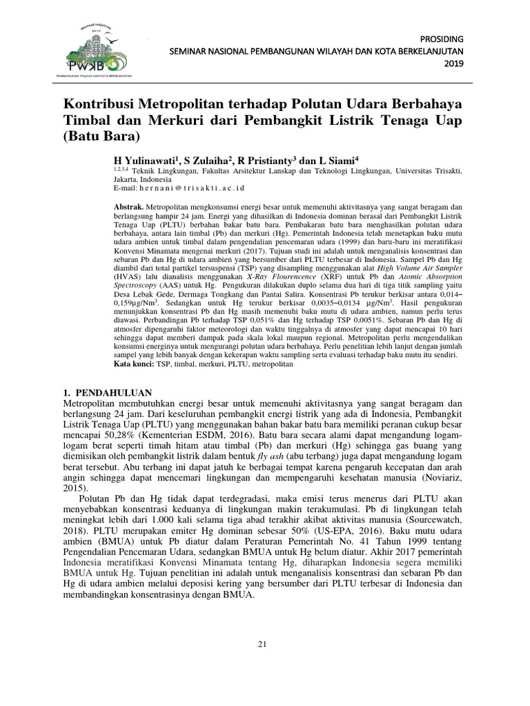 Jurnal 7 (Skema PLTU) | PDF