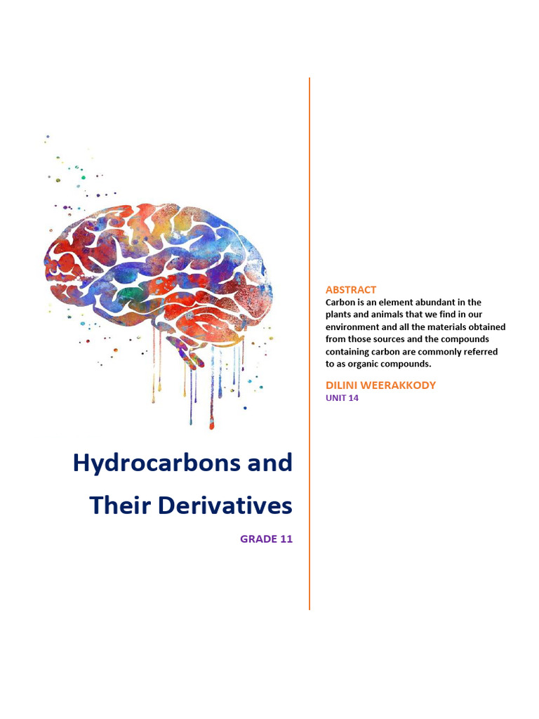 Grade 11 - Hydrocarbons and Their Derivatives | Download Free PDF ... Grade 11 - Hydrocarbons and Their Derivatives | Download Free PDF ...