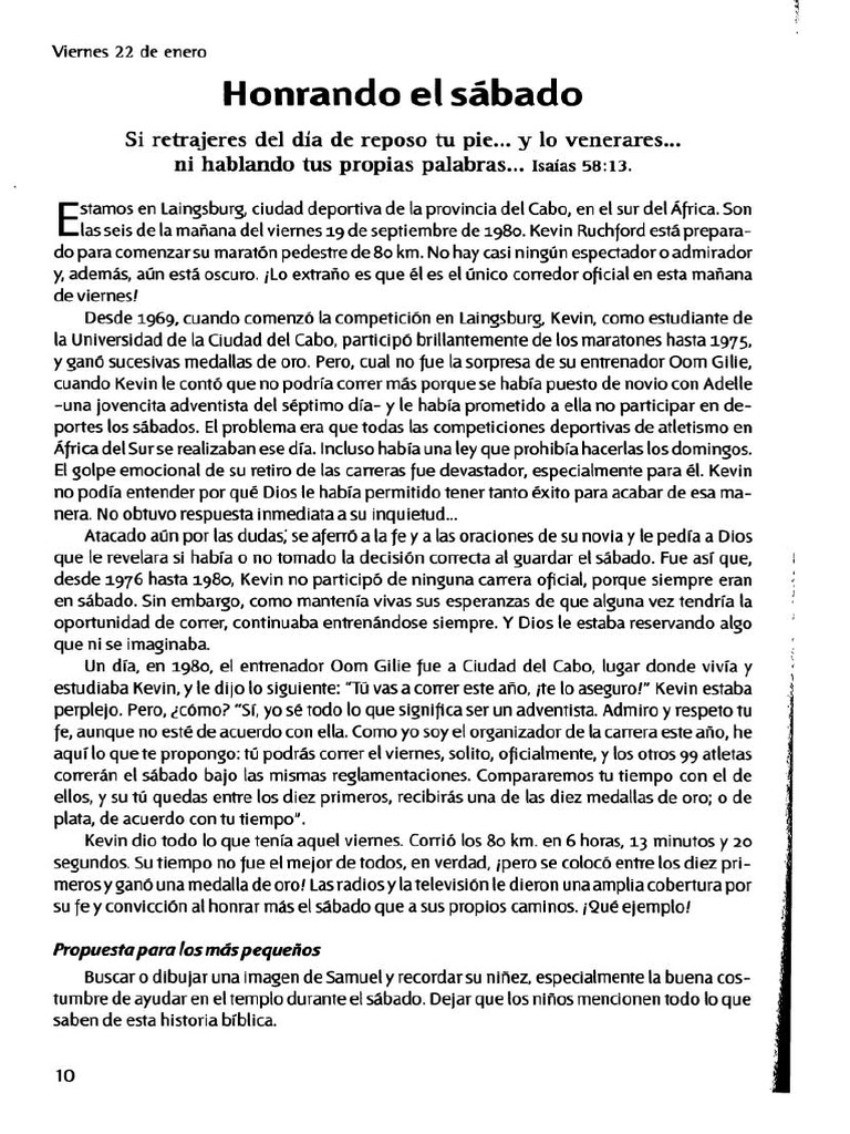Resepcion de Sabado | PDF