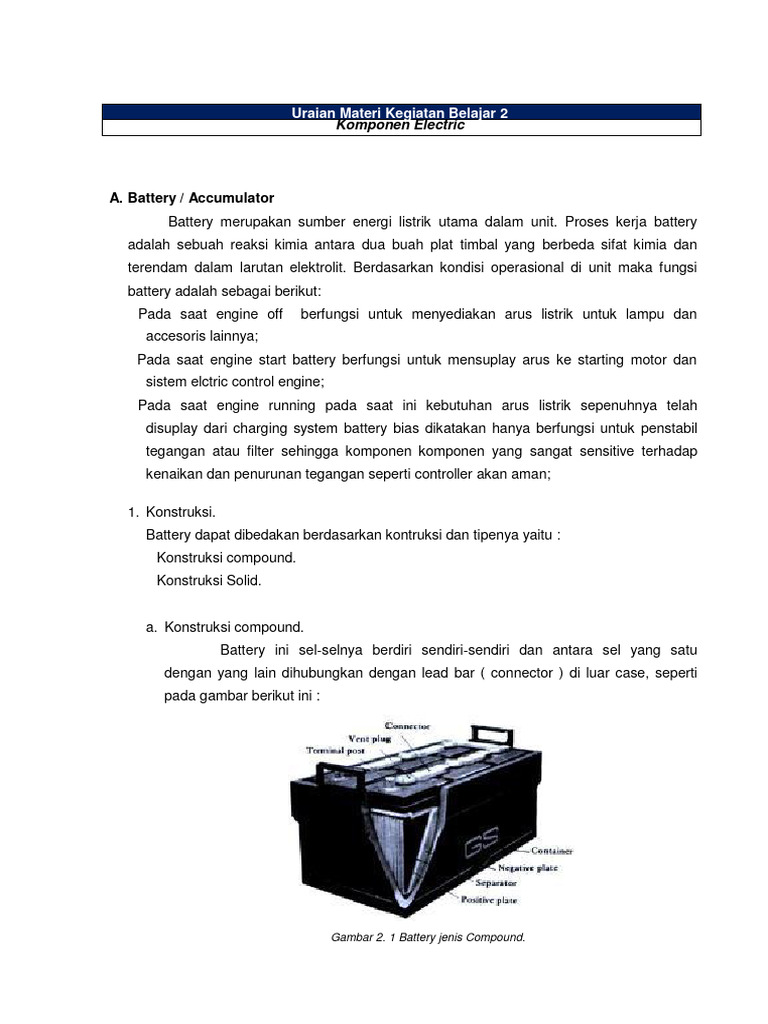 Komponen Electric | PDF | Griya & Taman | Sains & Matematika