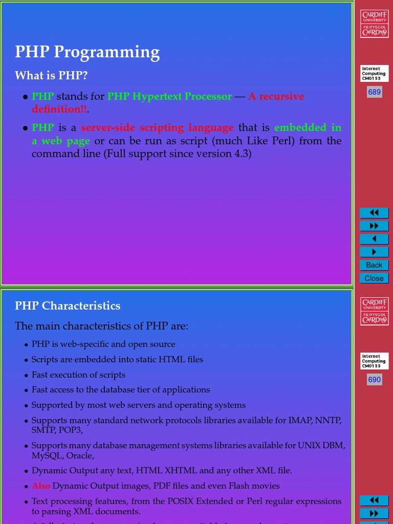 Introduction to PHP Programming Basics | PDF