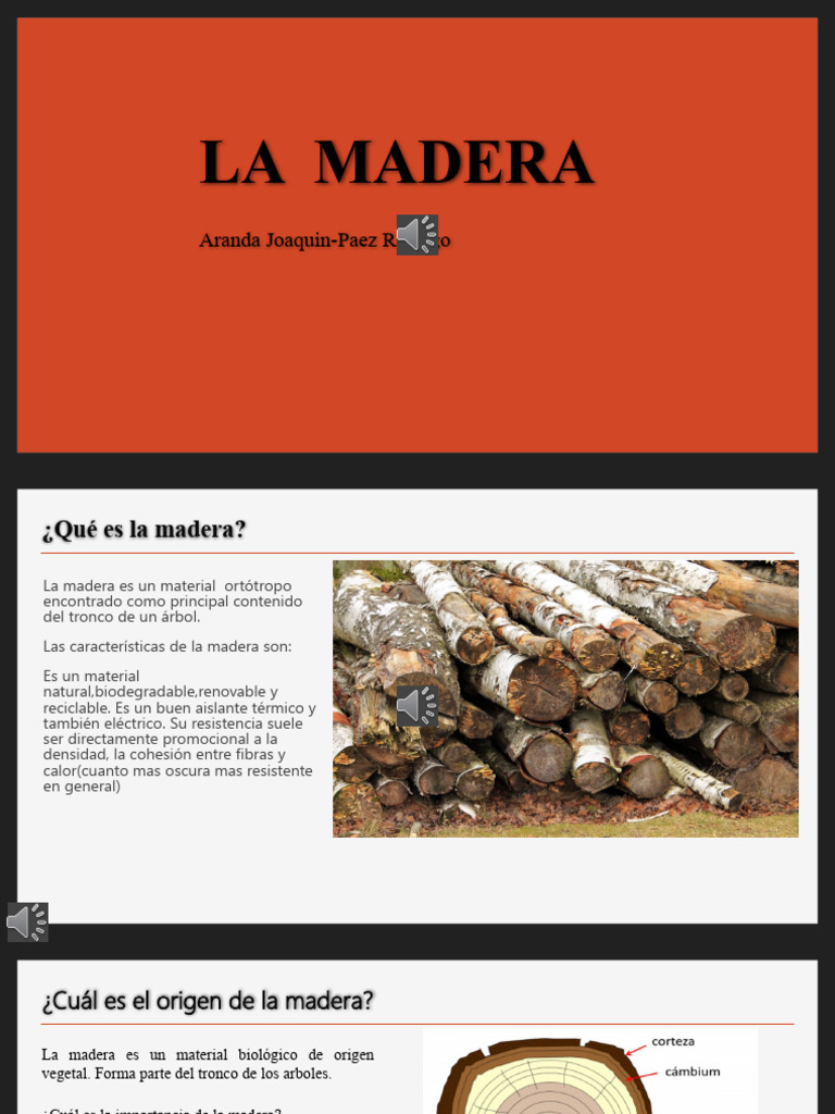 La Madera | PDF | Madera | Energía renovable