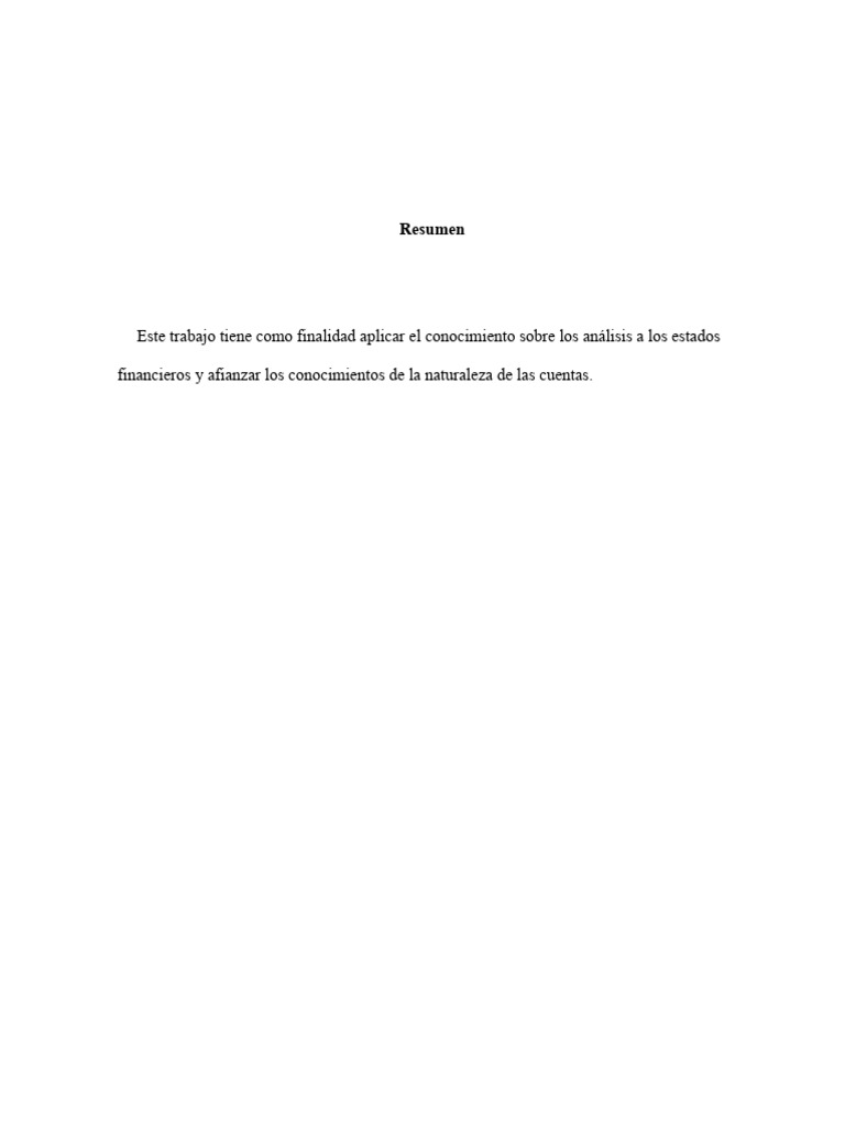 Aca - Fundamentos de Contabilidad - 2 Entrega | PDF | Contabilidad | Estado financiero