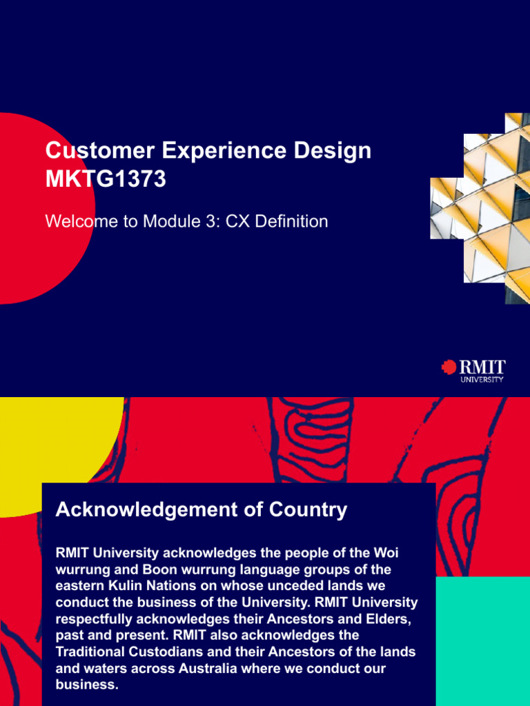 Module 3 CX Slides | PDF | Swot Analysis | Customer Experience