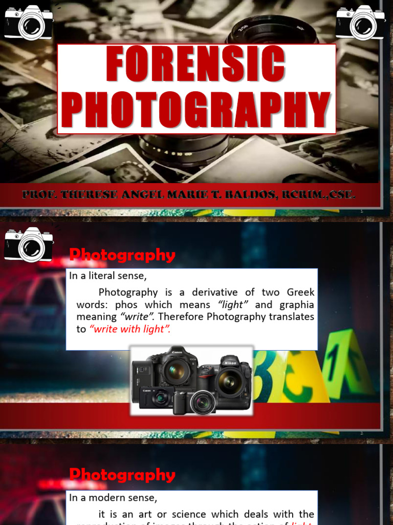 Forensic Photography | PDF | Camera | Electromagnetic Radiation