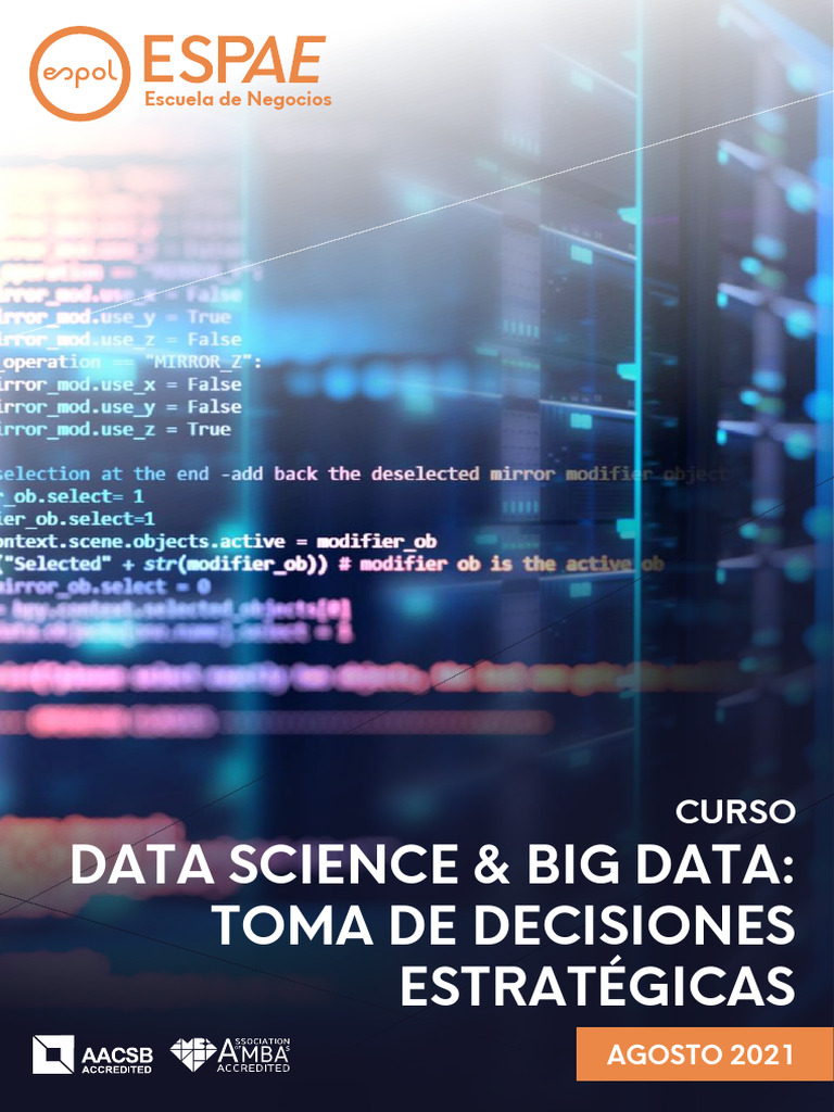 Brochure Data Science & Big Data - Agosto V2 | PDF | Big Data ...