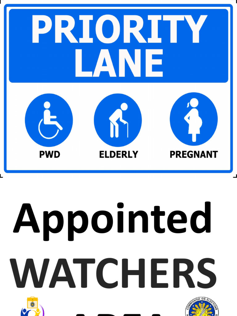 Signages On Election 2023 | PDF