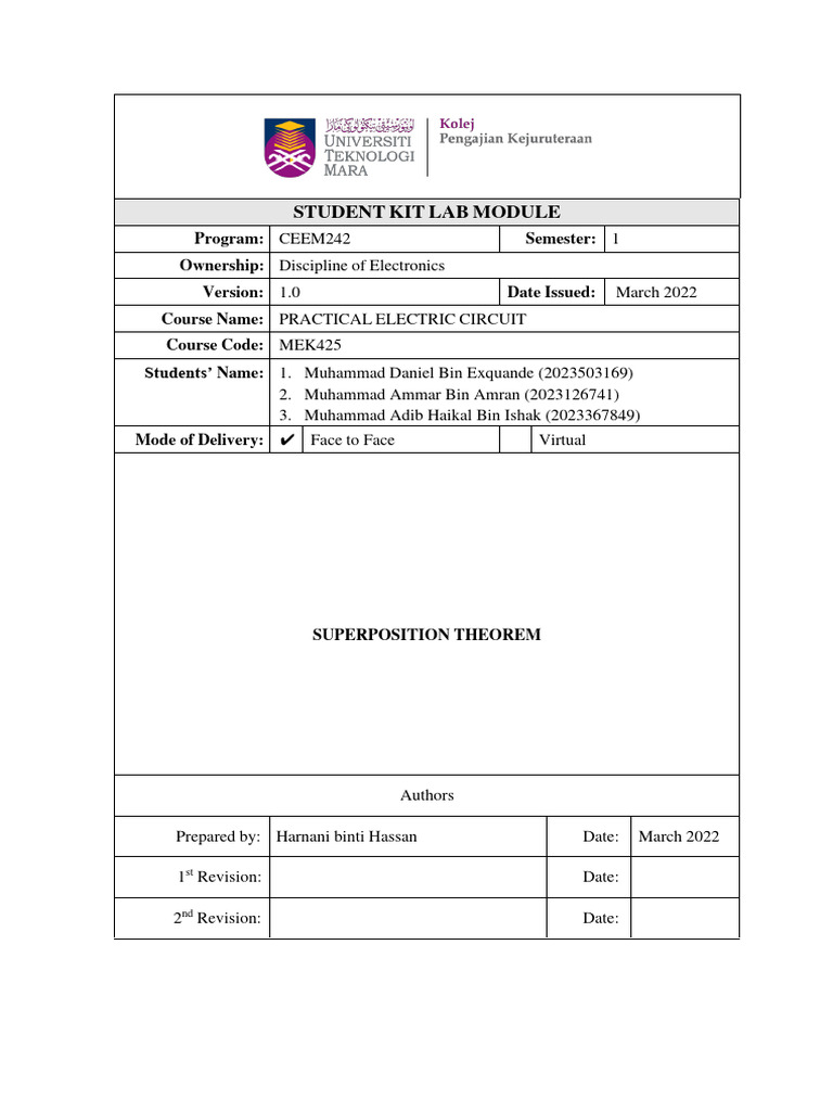 LAB 6 Electric | PDF | Electrical Network | Simulation