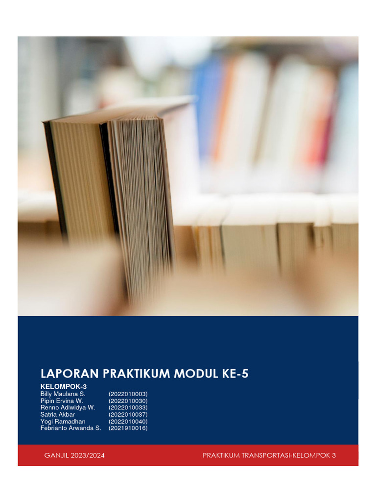 Laporan Modul 5 - Kelompok 3 | PDF | Bisnis