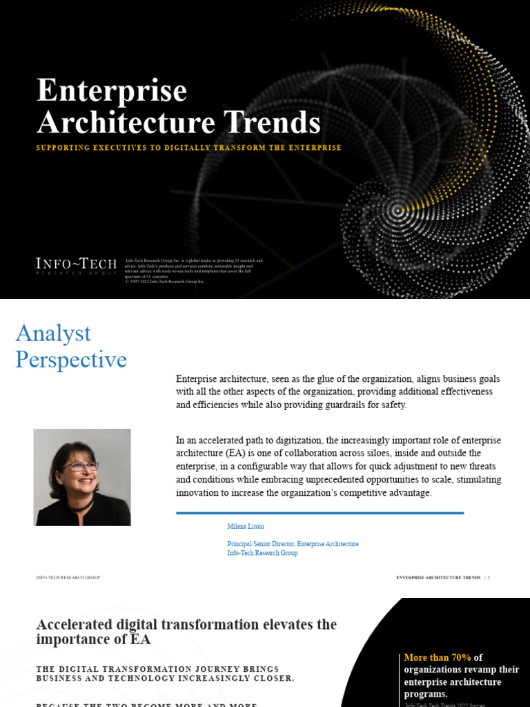 01 Enterprise Architecture Trends Report | PDF | Enterprise ...