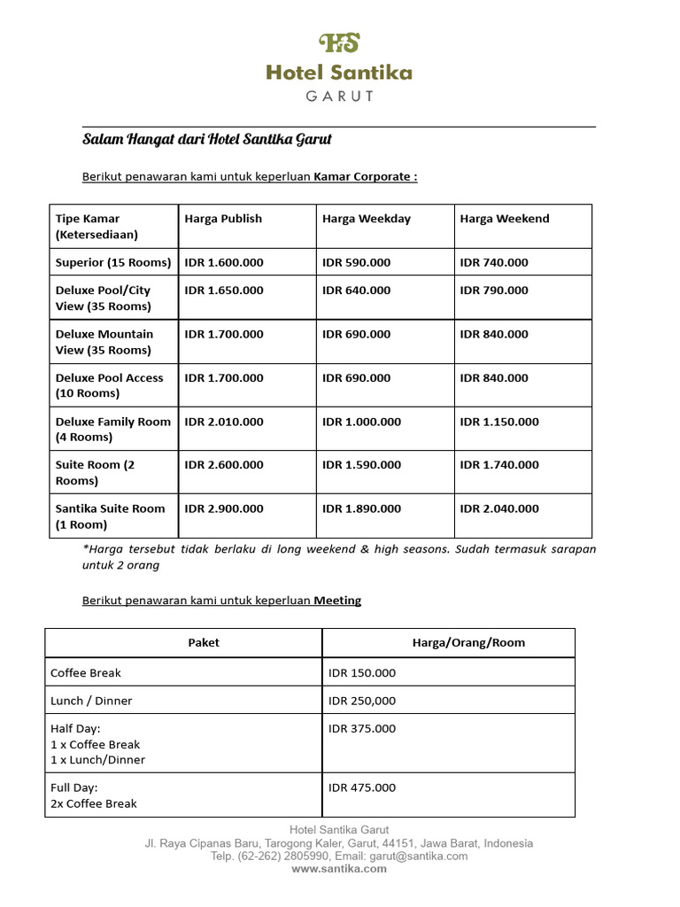 Offering Letter 2023 | PDF