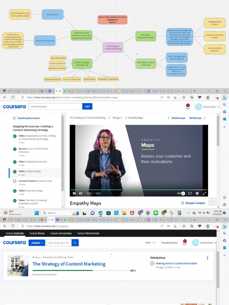Peta Konsep MOOC - Shinta Dewi Rabbaniya Utami - 2206084214 - MPKT C | PDF