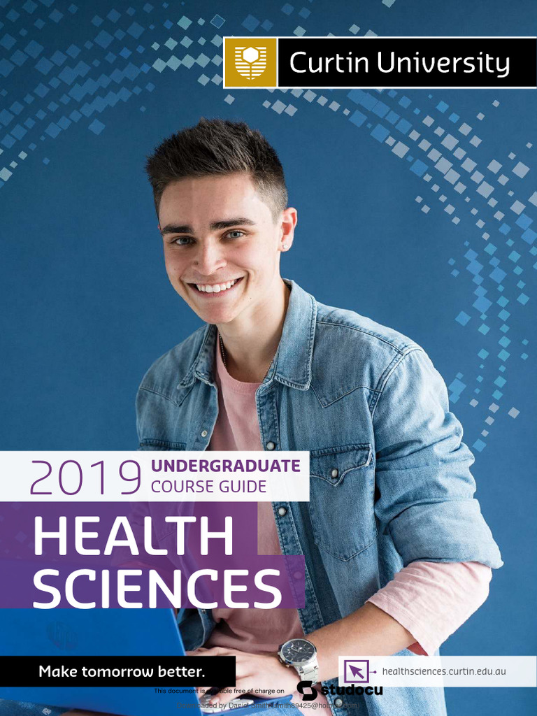 Curtin University 2019 Health Sciences Undergraduate Guide | PDF ... Curtin University 2019 Health Sciences Undergraduate Guide | PDF ...