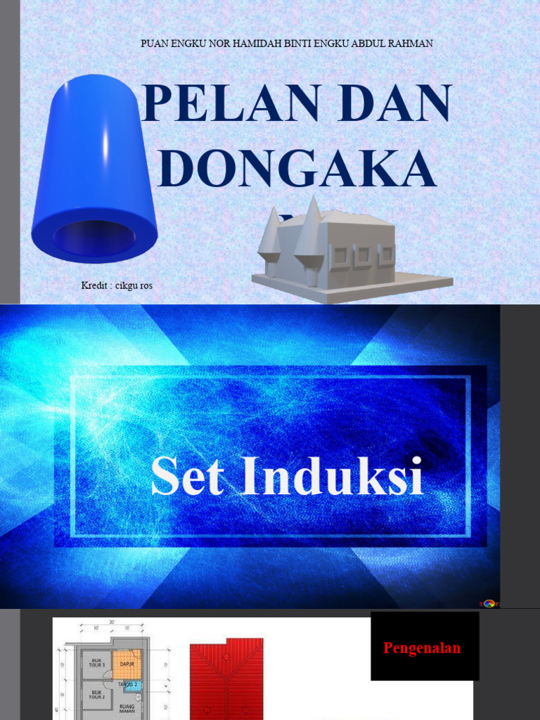 Pelan dan Dongakan: Unjuran Ortogon | PDF