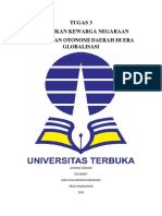 Tantangan Otonomi Daerah Di Era Globalisasi | PDF