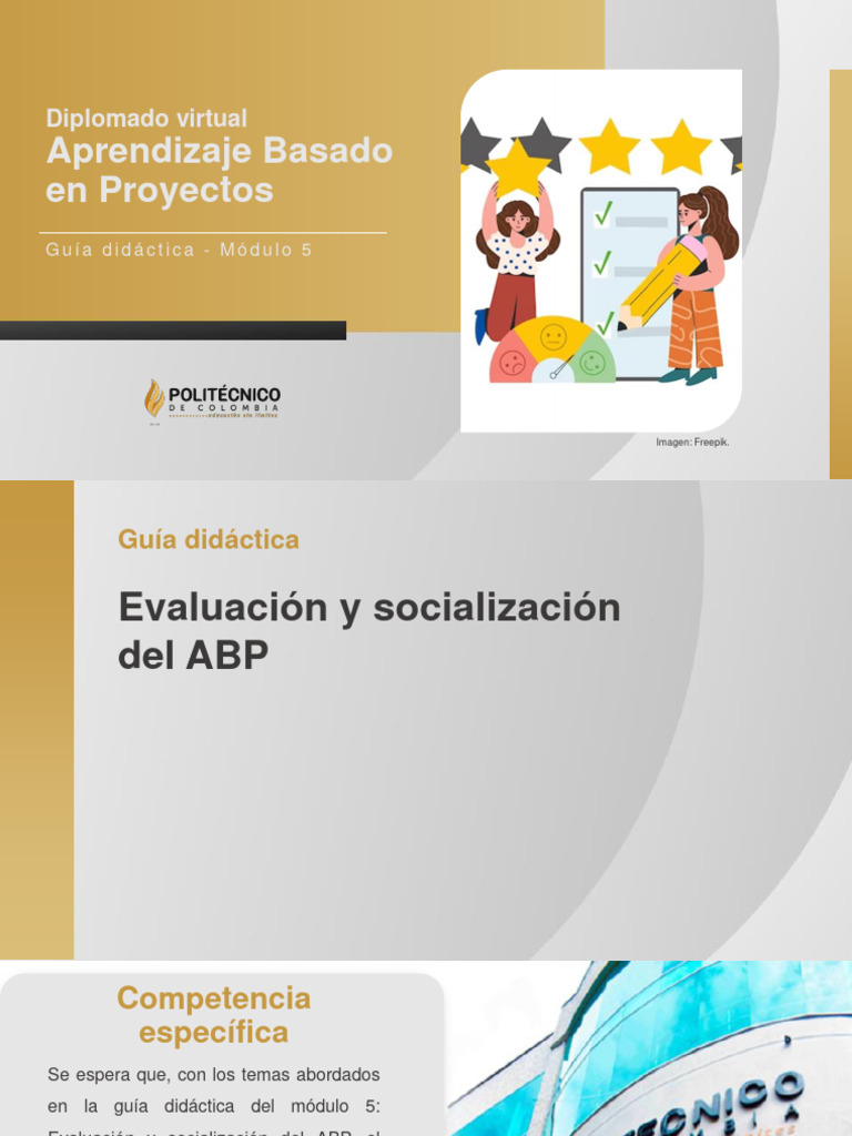 Evaluación del Aprendizaje Basado en Proyectos | PDF | Rúbrica ...