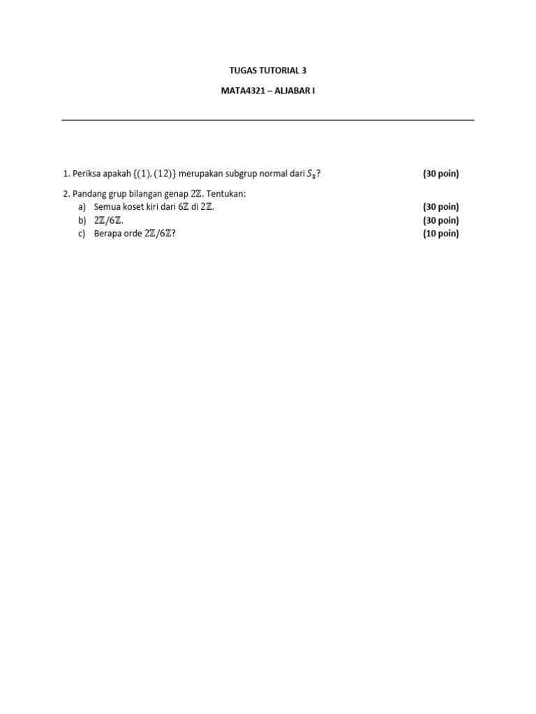 Tugas Tutorial 3 | PDF