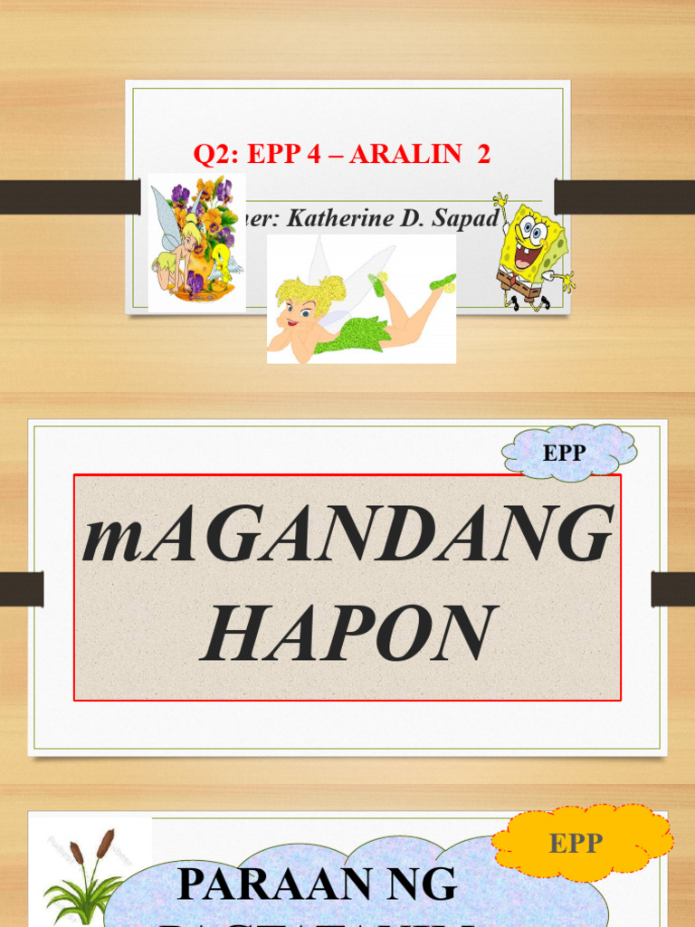 EPP 4 L2 - Tamang Paraan NG Pagtatanim | PDF