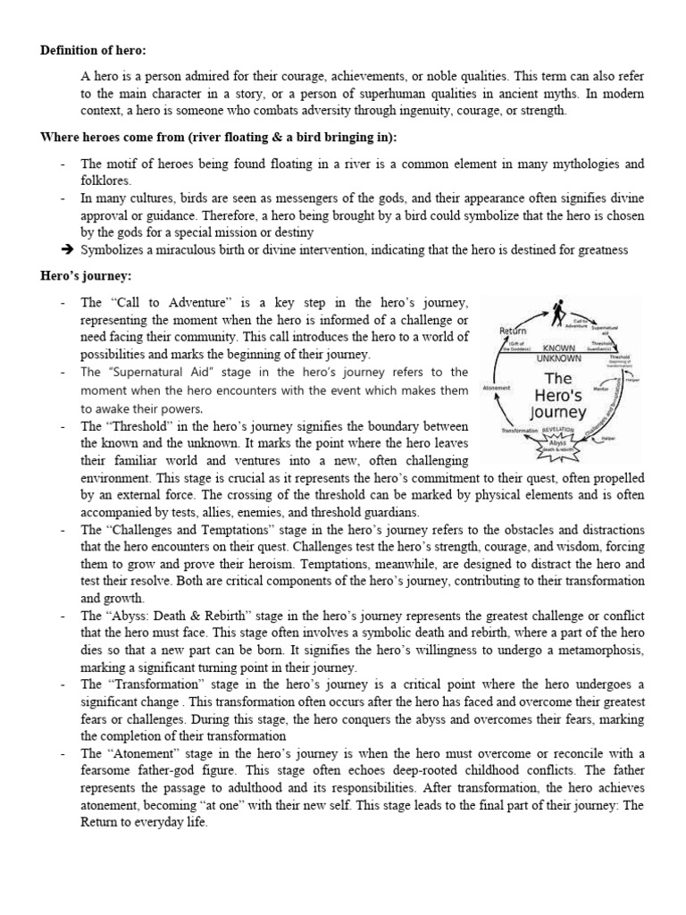 Hero (Heroine) | PDF | Hero