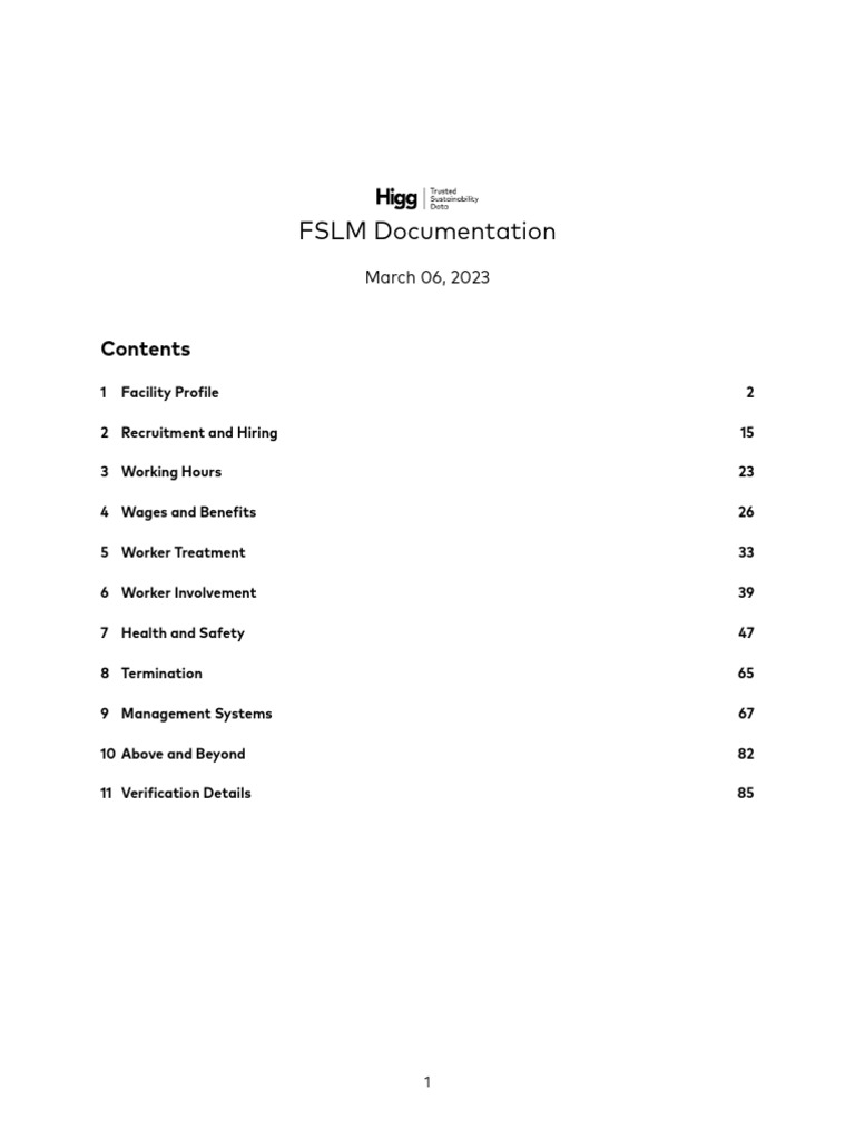 FSLM 1.4 Data Documentation - March 06 2023 | PDF | String (Computer Science)